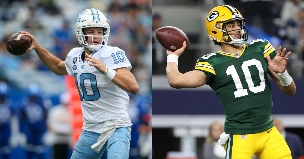 Dan Orlovsky proposes Drake Maye sitting behind a starter similar to ...