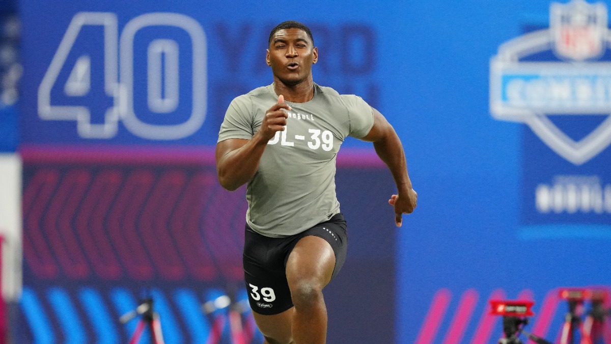 Ole Miss EDGE Cedric Johnson goes off at NFL Combine