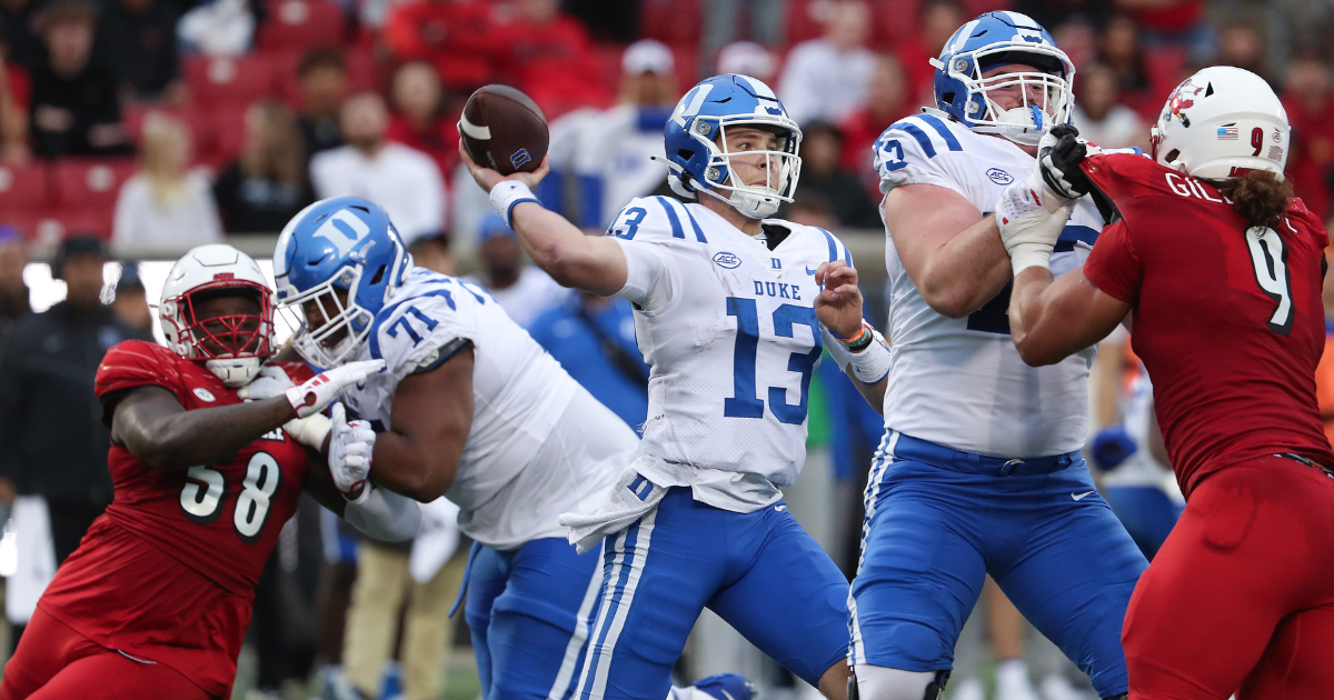 What we learned about Notre Dame QB Riley Leonard in every Duke start ...