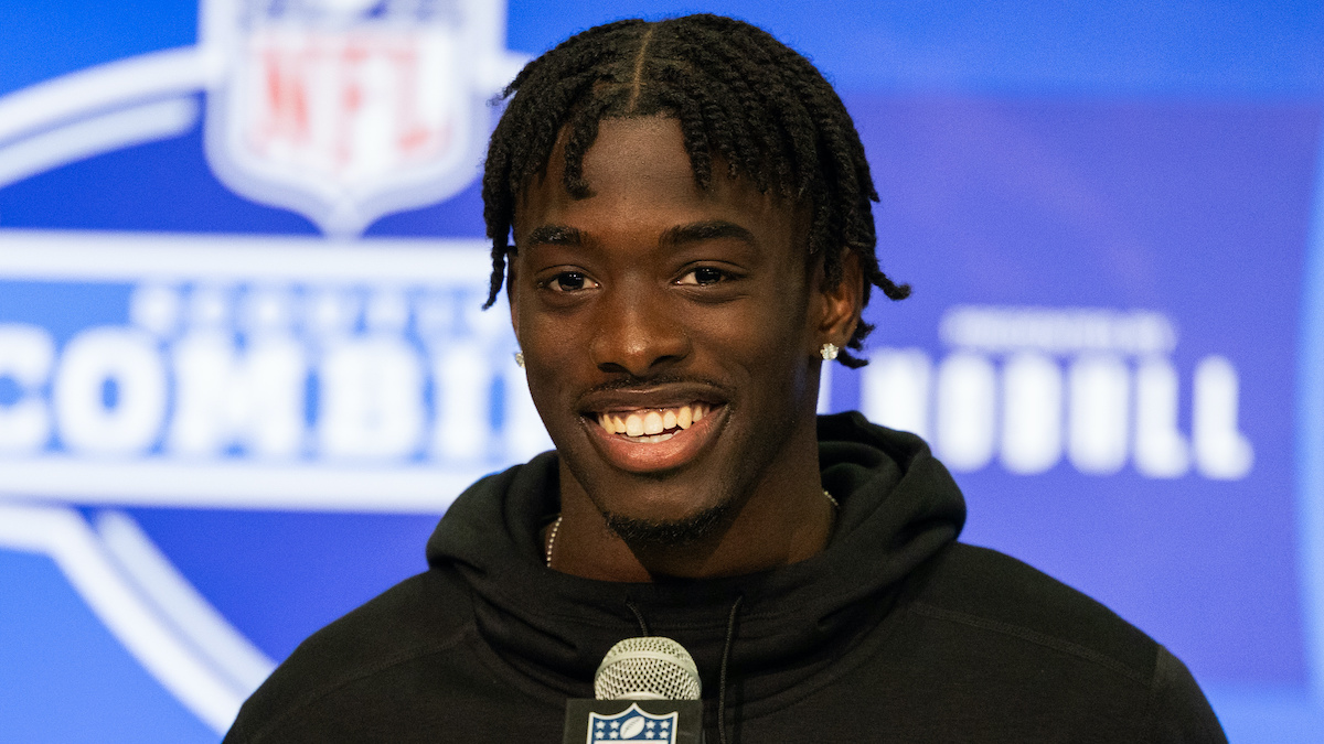 Terrion Arnold reveals pre-combine message from Miss Terry, delivers ...