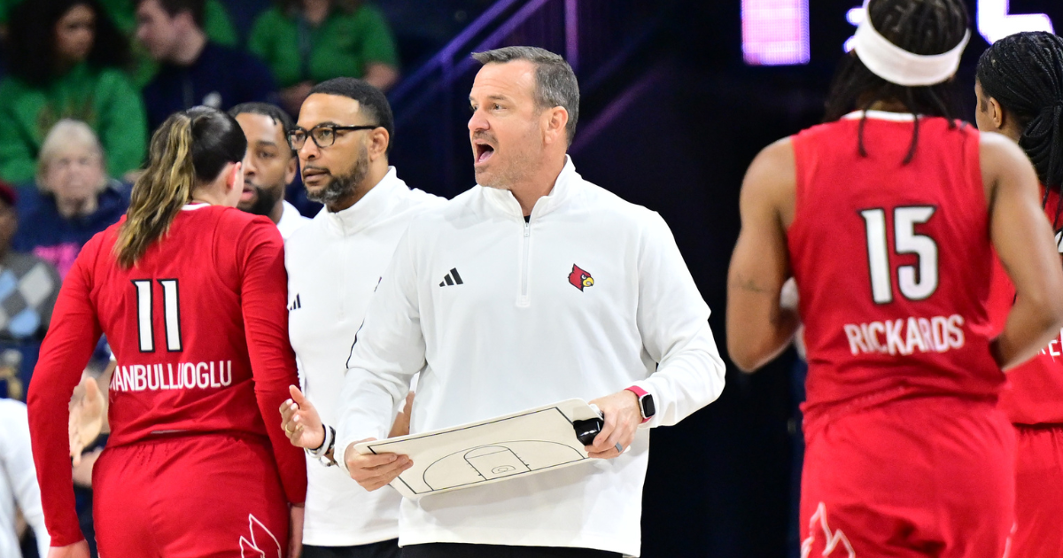 Everything Louisville coach Jeff Walz said after losing to Notre Dame - On3