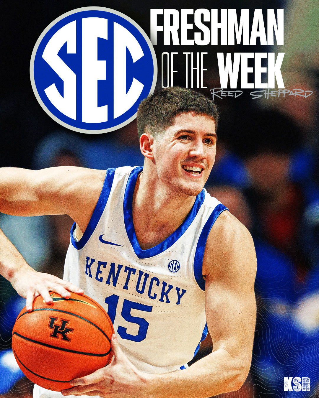 Reed Sheppard named SEC Freshman of the Week for 3rd time