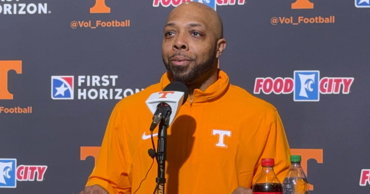 What Tennessee RB coach De'Rail Sims said on Tuesday