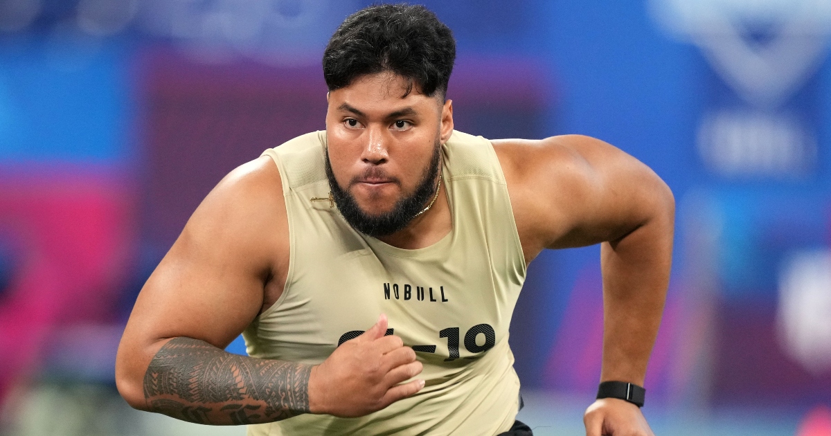 Pittsburgh Steelers select Troy Fautanu in first round of 2024 NFL ...