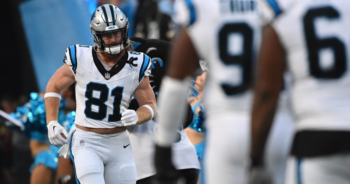 Report: Carolina Panthers plan to release TE Hayden Hurst