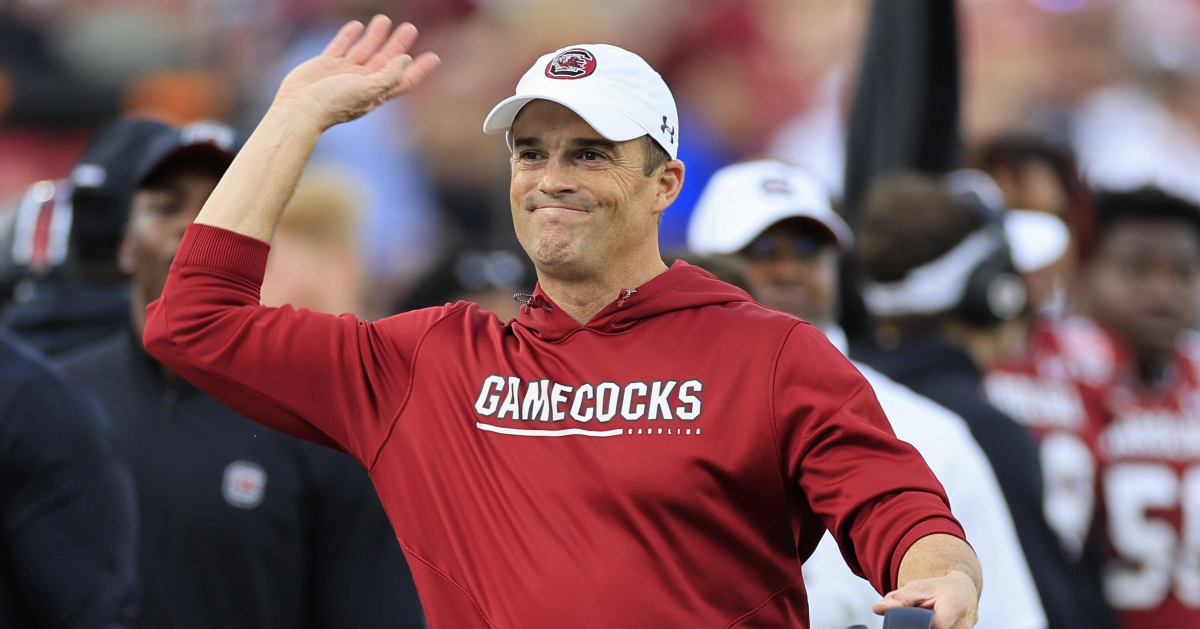 Shane Beamer explores decision to have coaches join players in ...