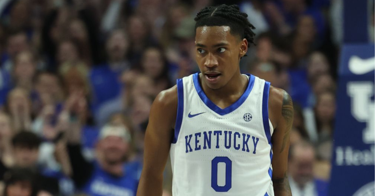 FINAL: Rob Dillingham steals the show on Senior Night as Kentucky tops ...