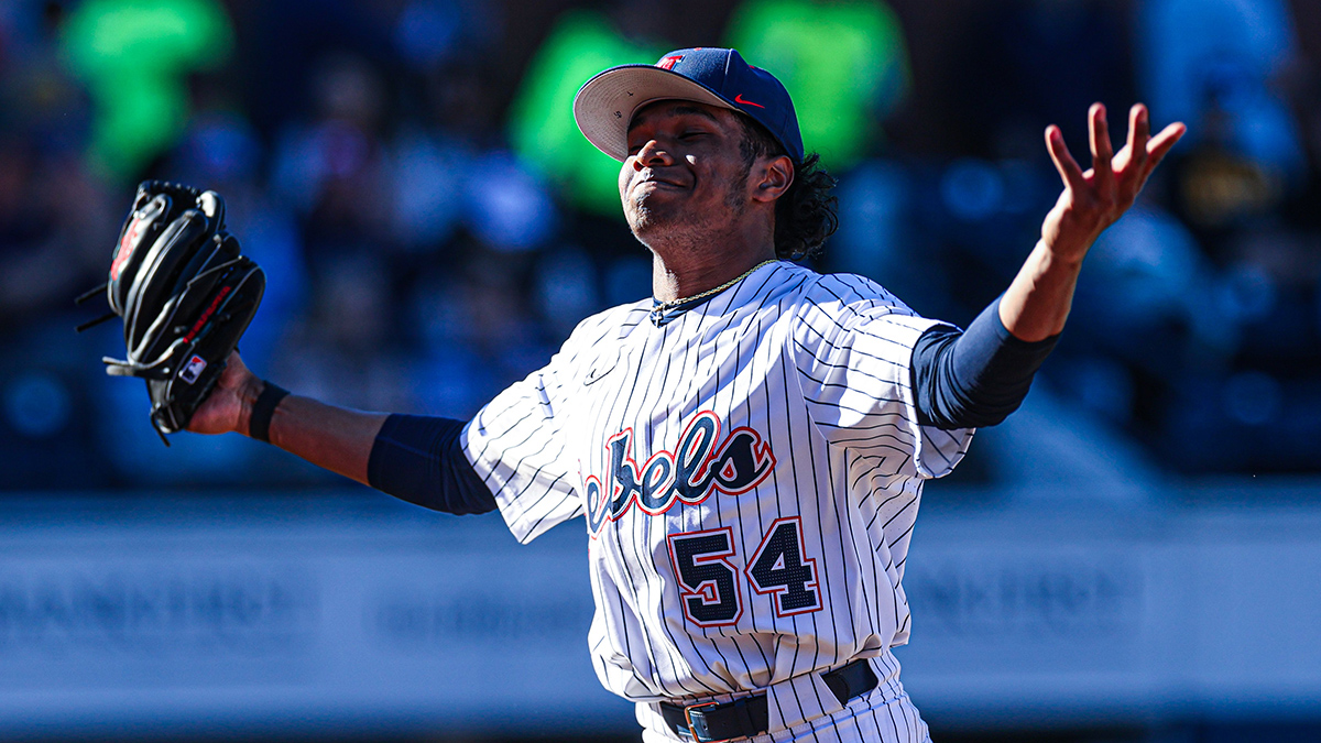 Ole Miss' usage of Austin Simmons on the mound is up in the air