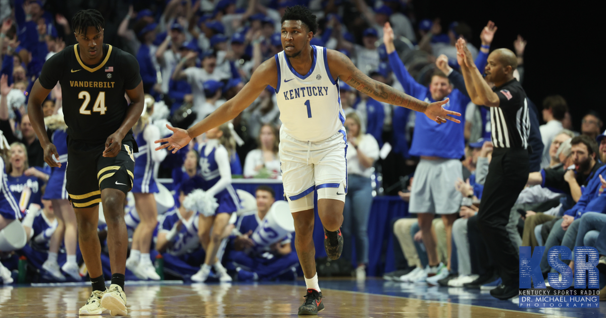 Justin Edwards' continued growth is huge for Kentucky's postseason chances