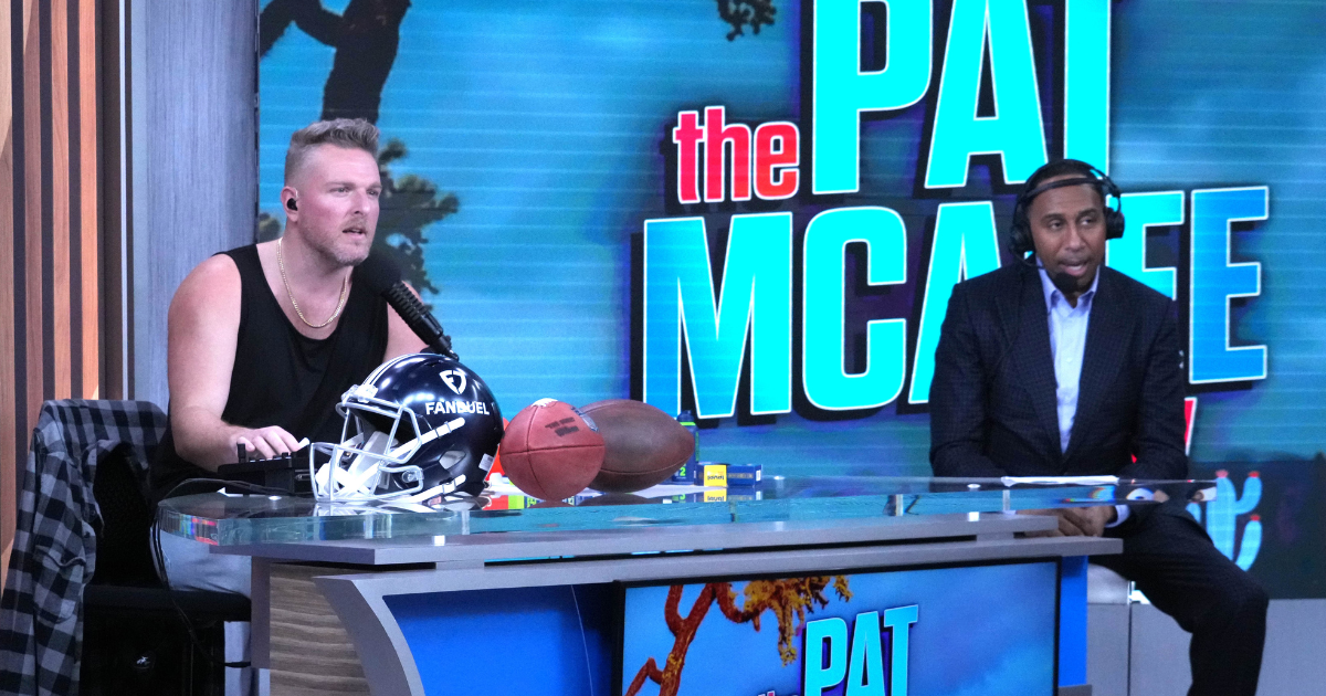 Report: Pat McAfee, Stephen A. Smith got into 'explosive' argument - On3