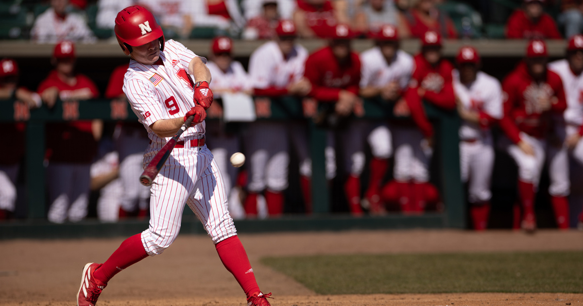 Nebraska baseball's Rhett Stokes secures Big Ten POTW