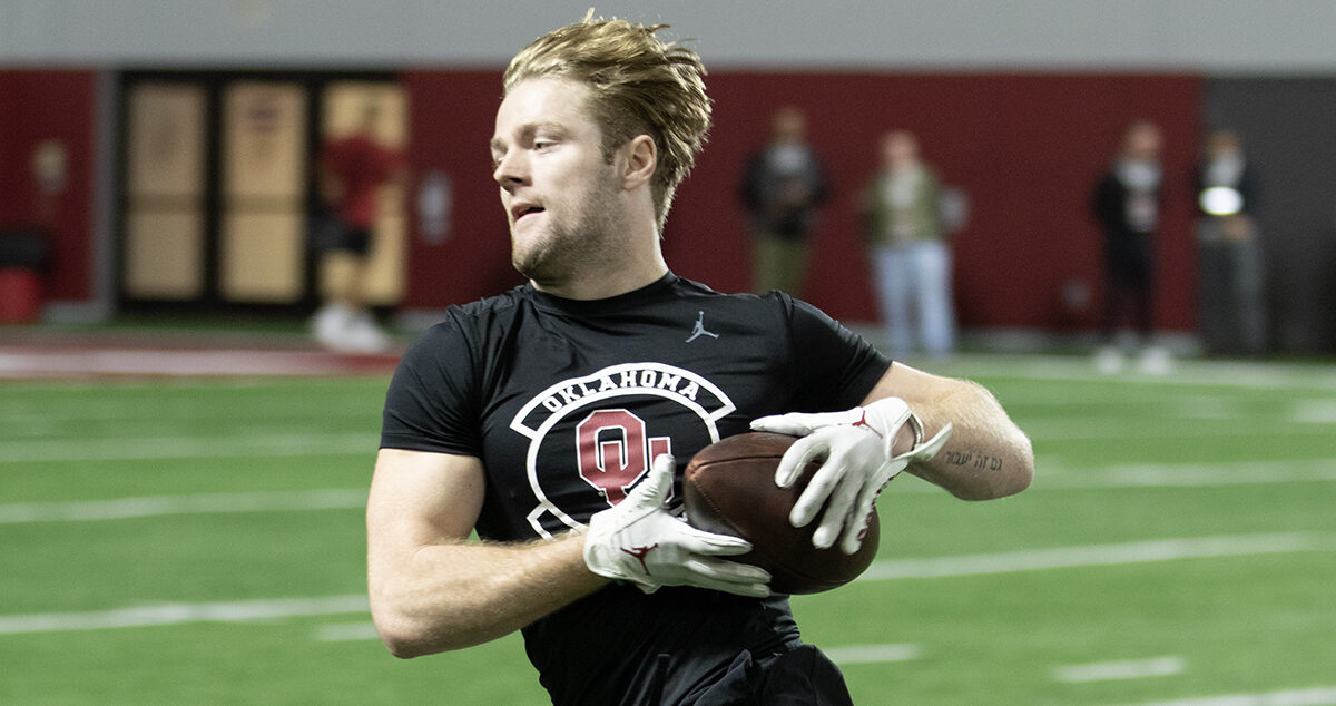 OU pro day: Drake Stoops at peace, shows 'football speed'
