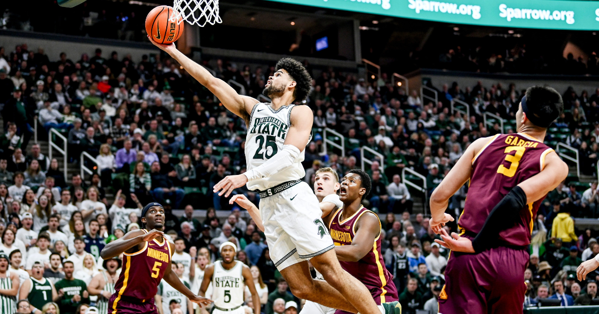 Michigan State forward Malik Hall embracing postseason pressure