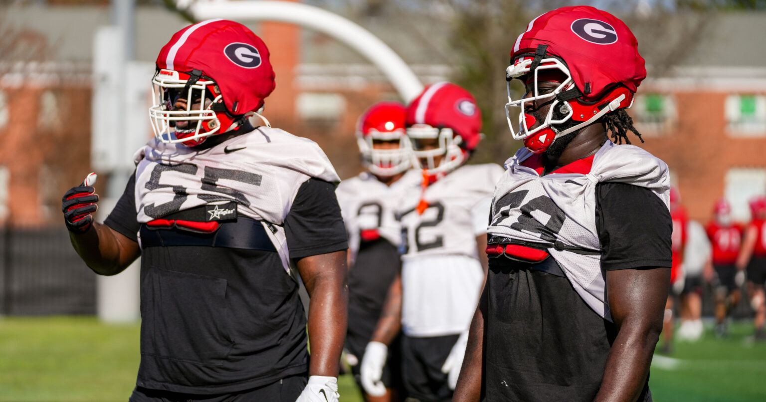 LOOK: Photos from Georgia's first day of spring practice