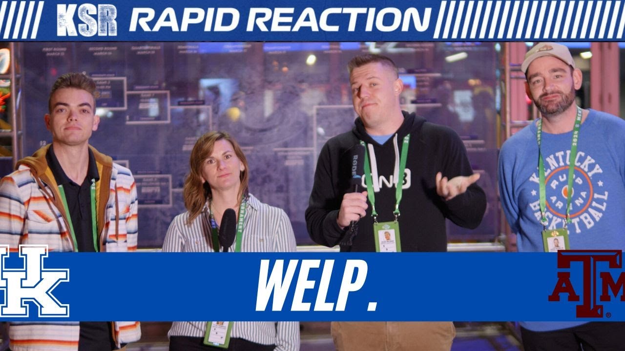 Watch four sad Kentucky fans in the only Rapid Reaction from Nashville ...