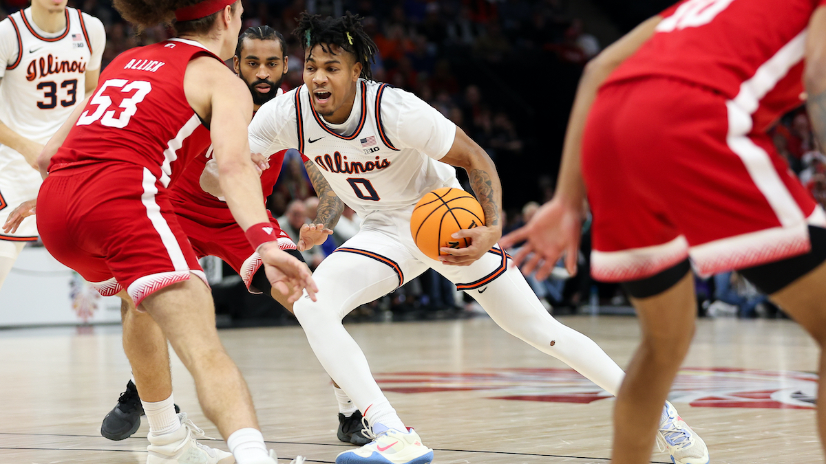 Terrence Shannon Jr. drops 40, Illinois comes back to advance to Big ...