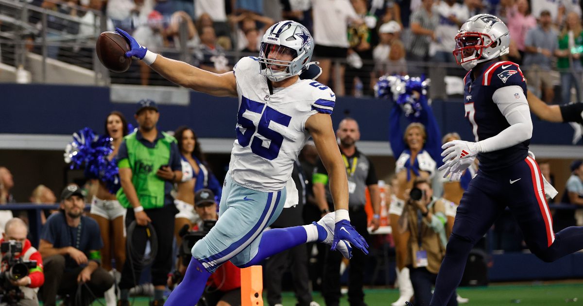Jerry Jones comments on Leighton Vander Esch's retirement