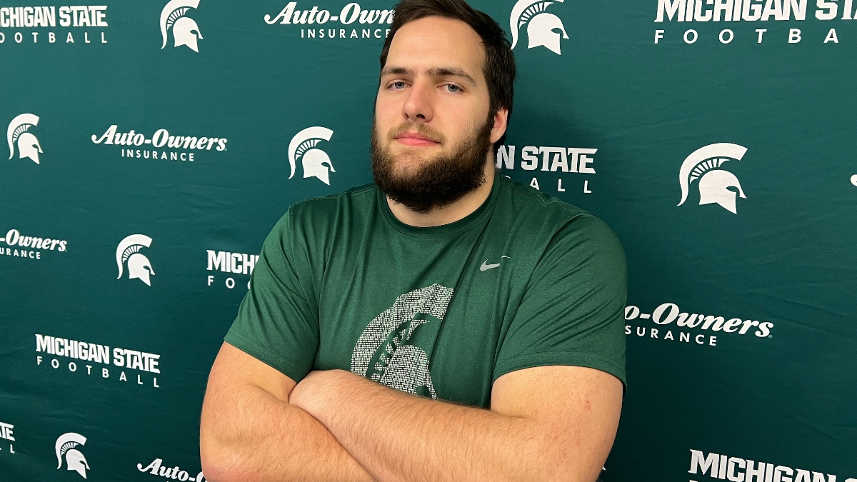 Cole Dellinger among Michigan State's biggest weight gainers