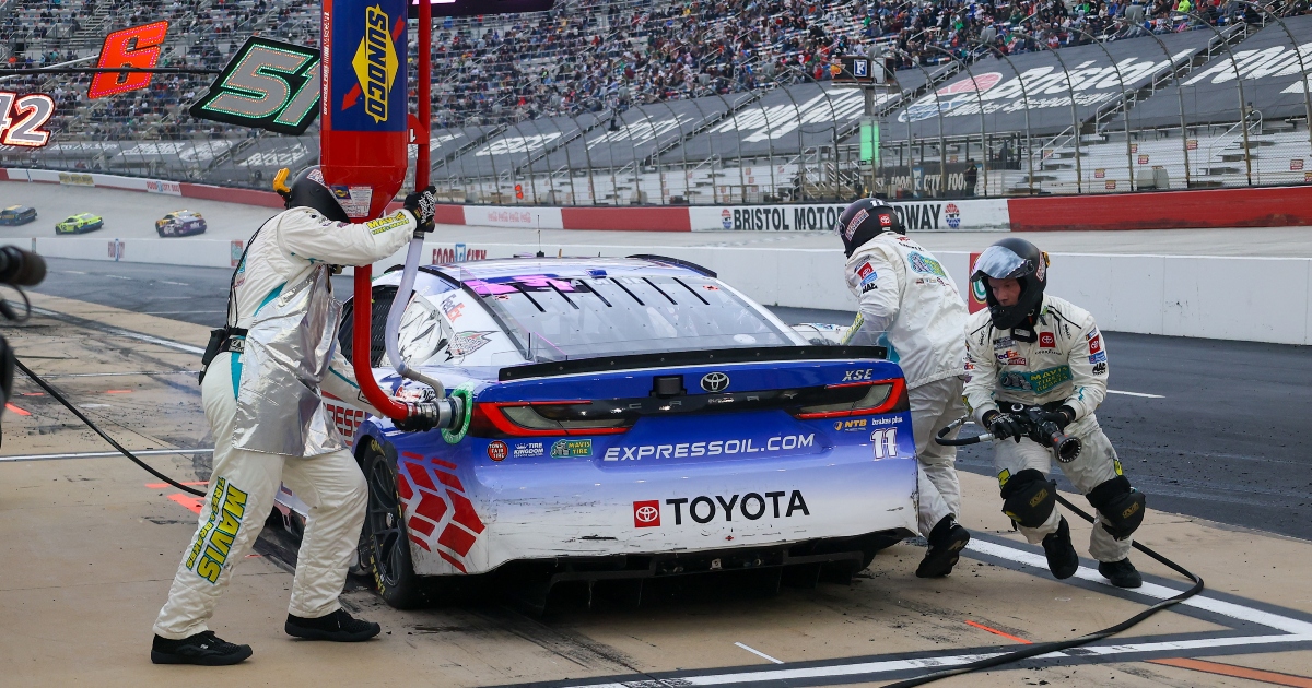 Denny Hamlin reveals why he didn't have a viral soundbite after Bristol win