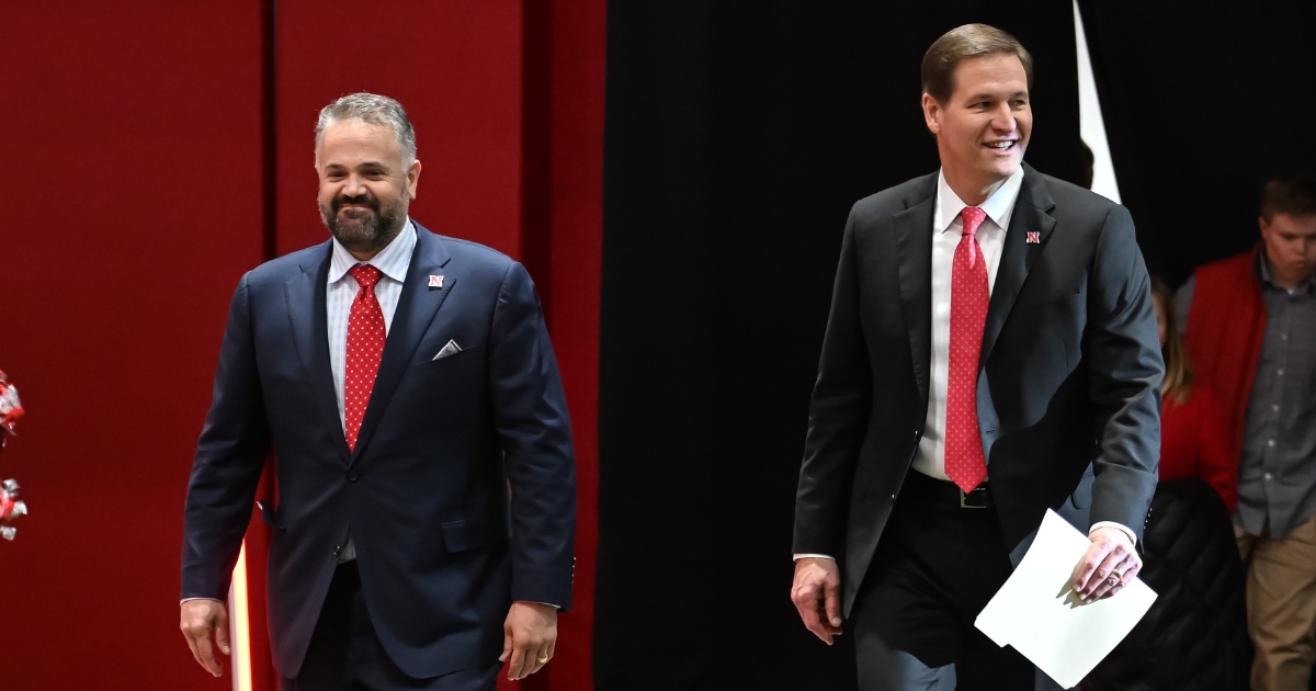 Matt Rhule explains if he was surprised by Trev Alberts leaving ...