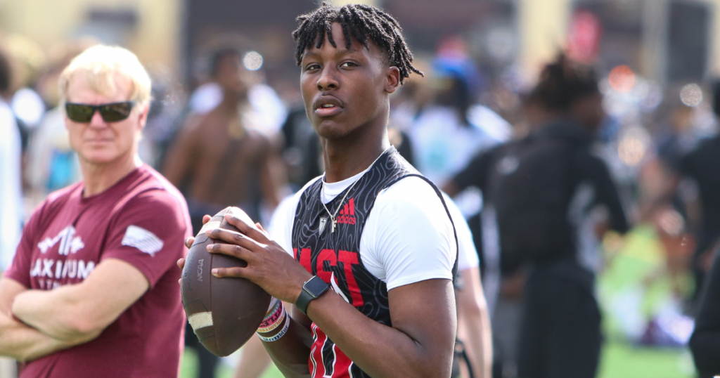 No. 1 QB Faizon Brandon's spring NC State visit helps the Pack - On3