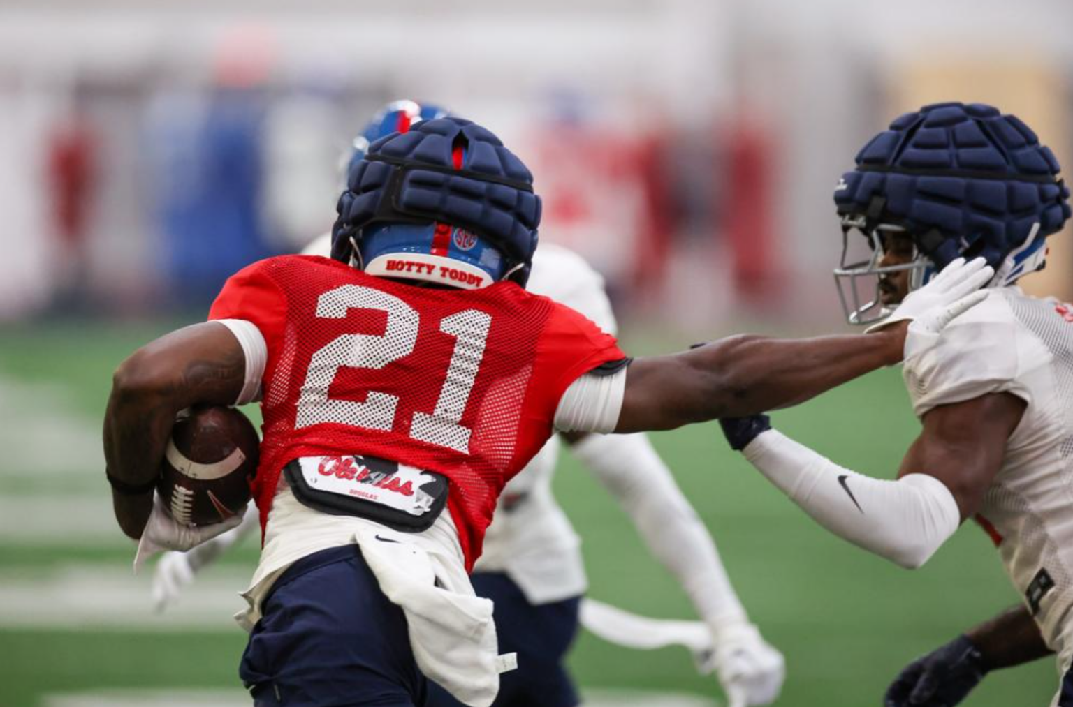 Inside the return practice of Ole Miss spring football