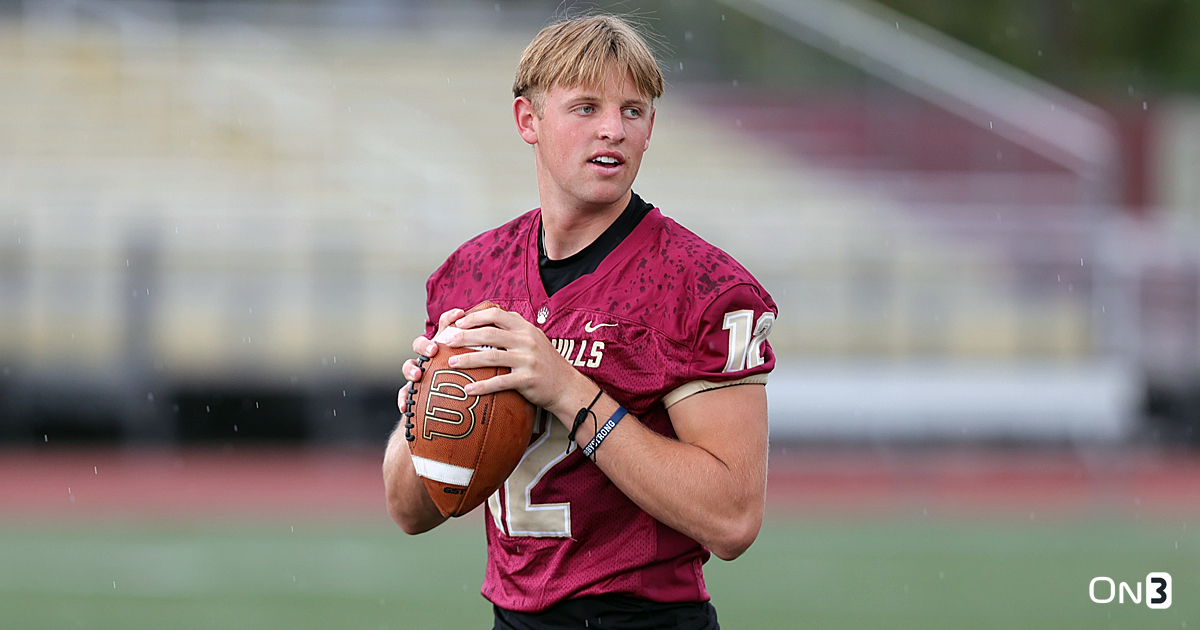 Top 2026 QB target Troy Huhn headed back to Texas - On3