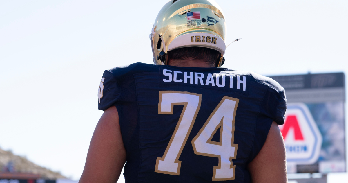 Why Billy Schrauth can't be forgotten along the Notre Dame offensive line