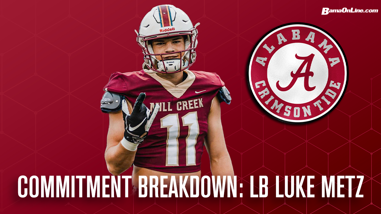 WATCH: Breaking down Alabama LB commit Luke Metz