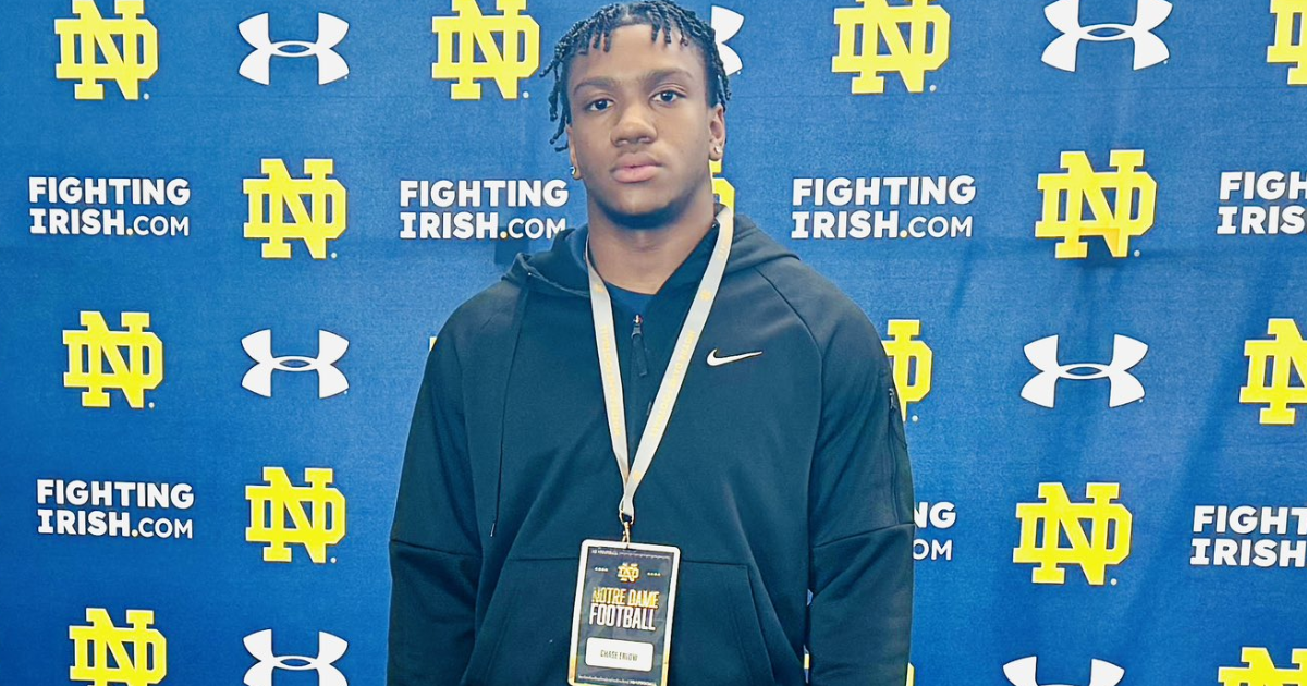 On300 RB Chase Enlow breaks down Saturday Notre Dame visit