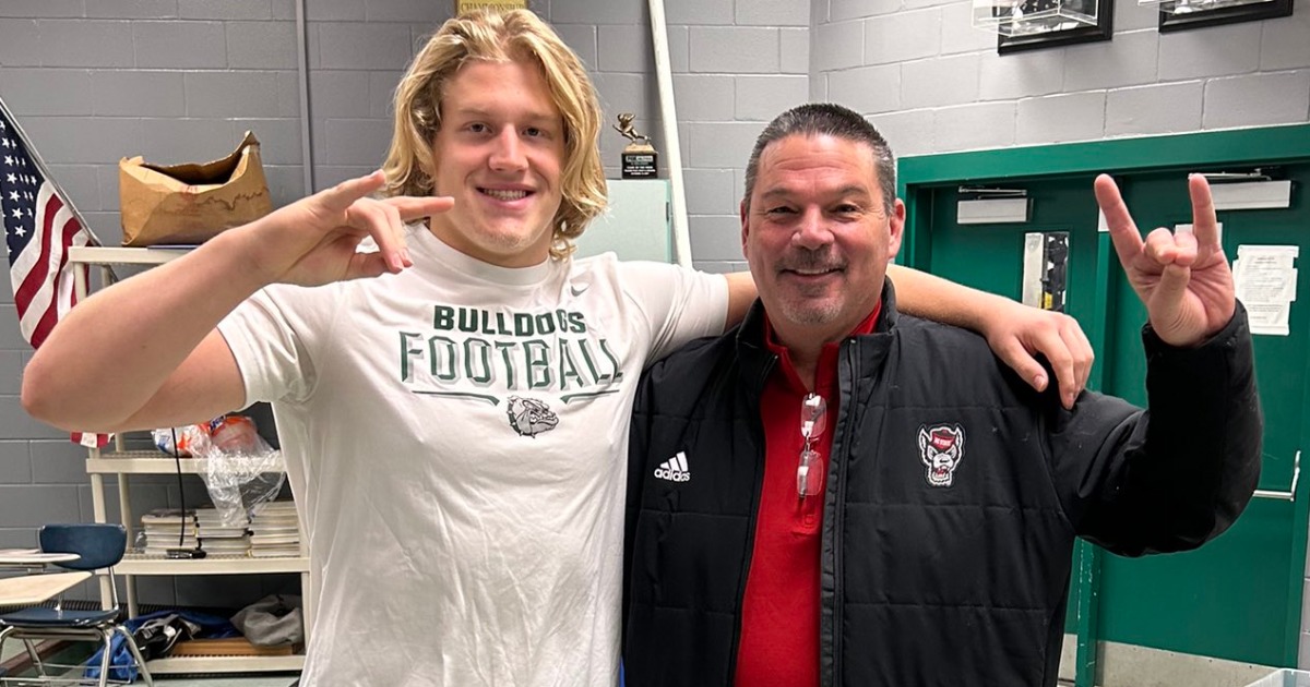 NC State DL commit Colby Cronk 'enthralled' by the Wolfpack - On3