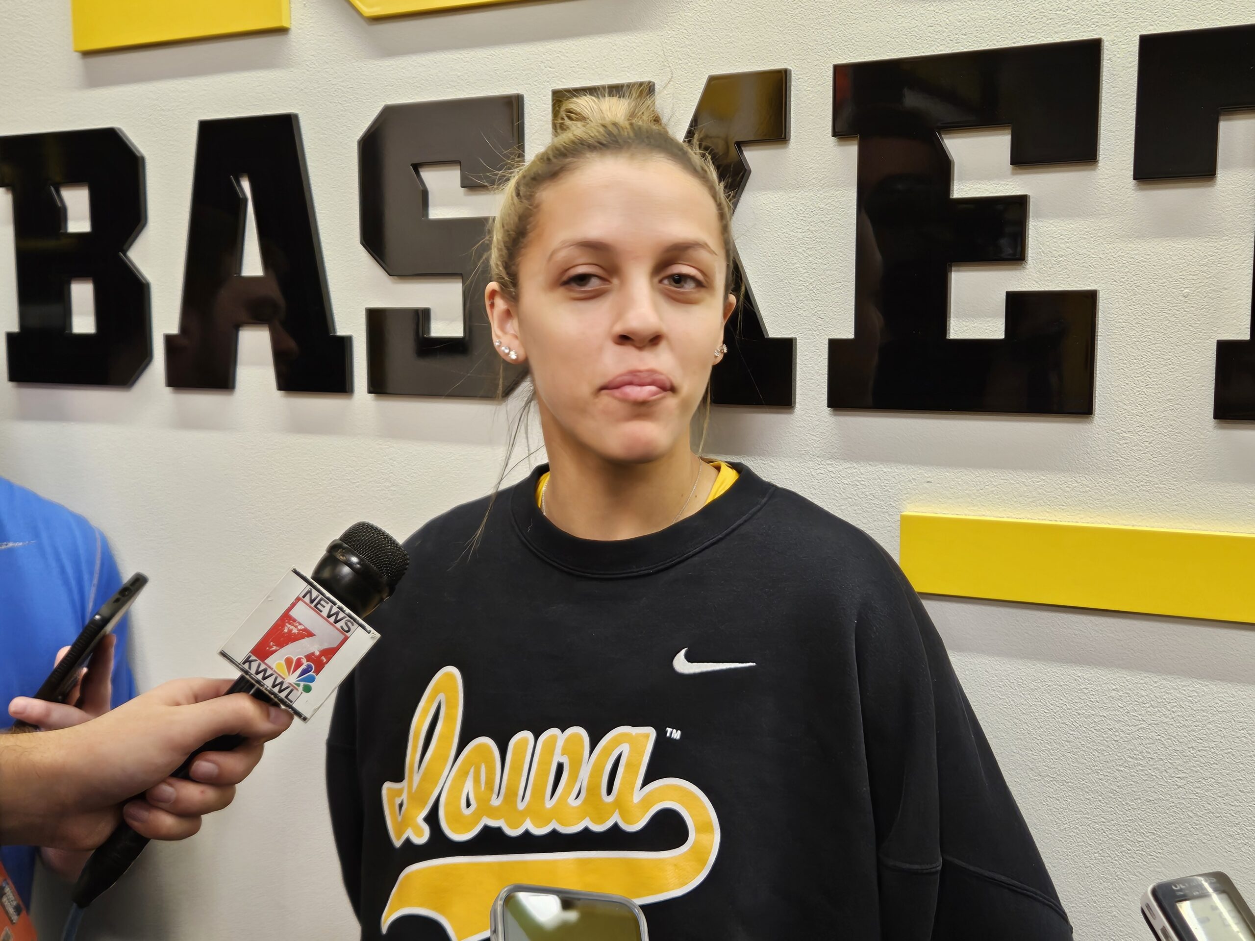 Gabbie Marshall one final time at Carver