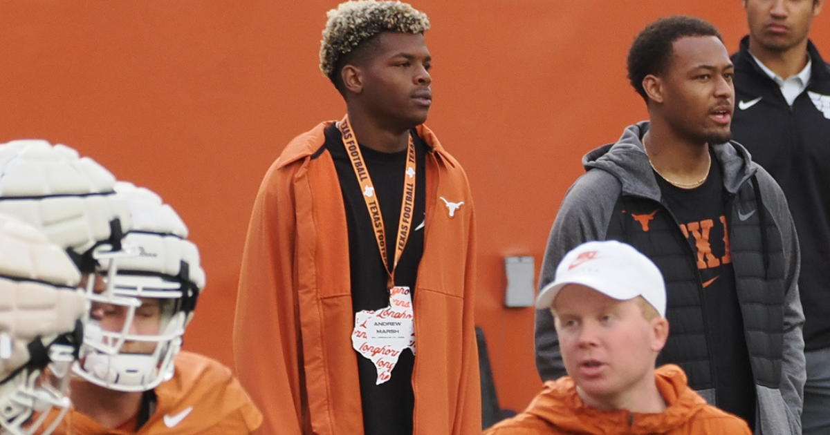Four-star WR Andrew Marsh ready for his return to Austin - On3