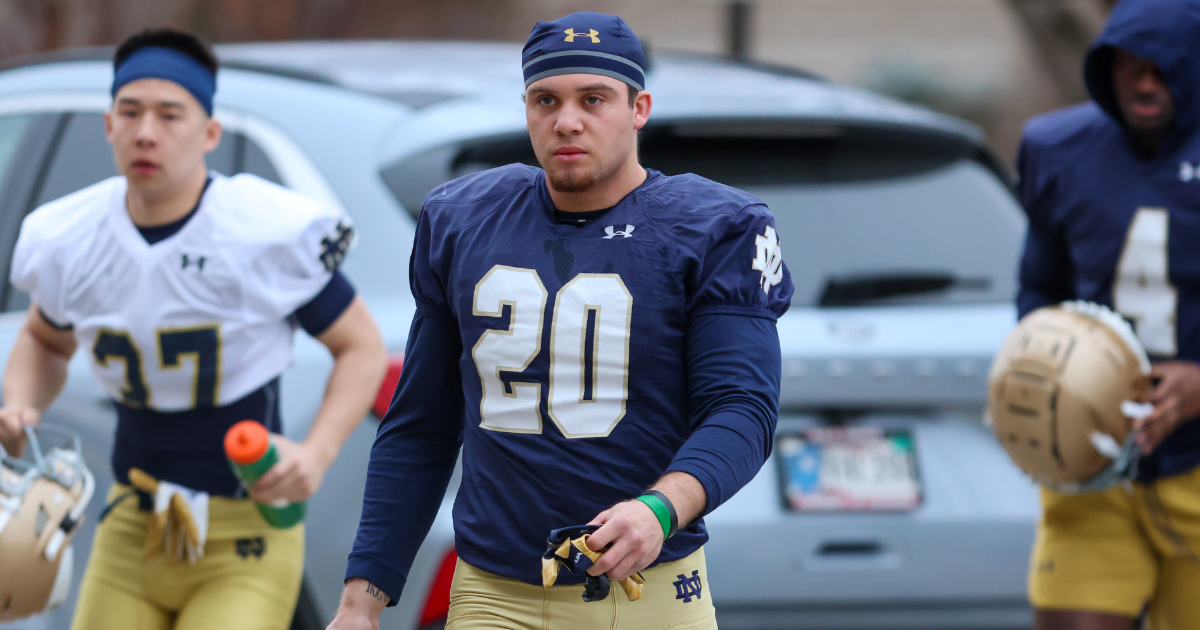 Why transition to Notre Dame has been seamless for RB Aneyas Williams