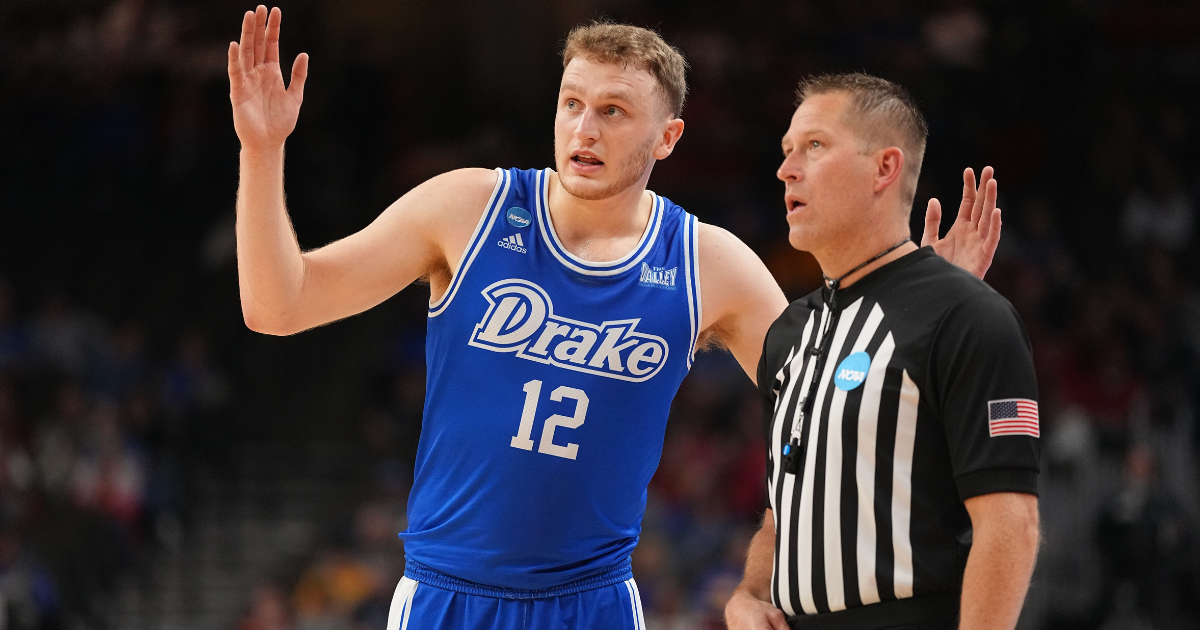 Drake transfer guard Tucker DeVries to follow dad, Darian DeVries, to West Virginia - On3