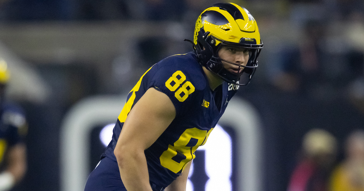 Michigan TE transfer Matthew Hibner commits to SMU - On3