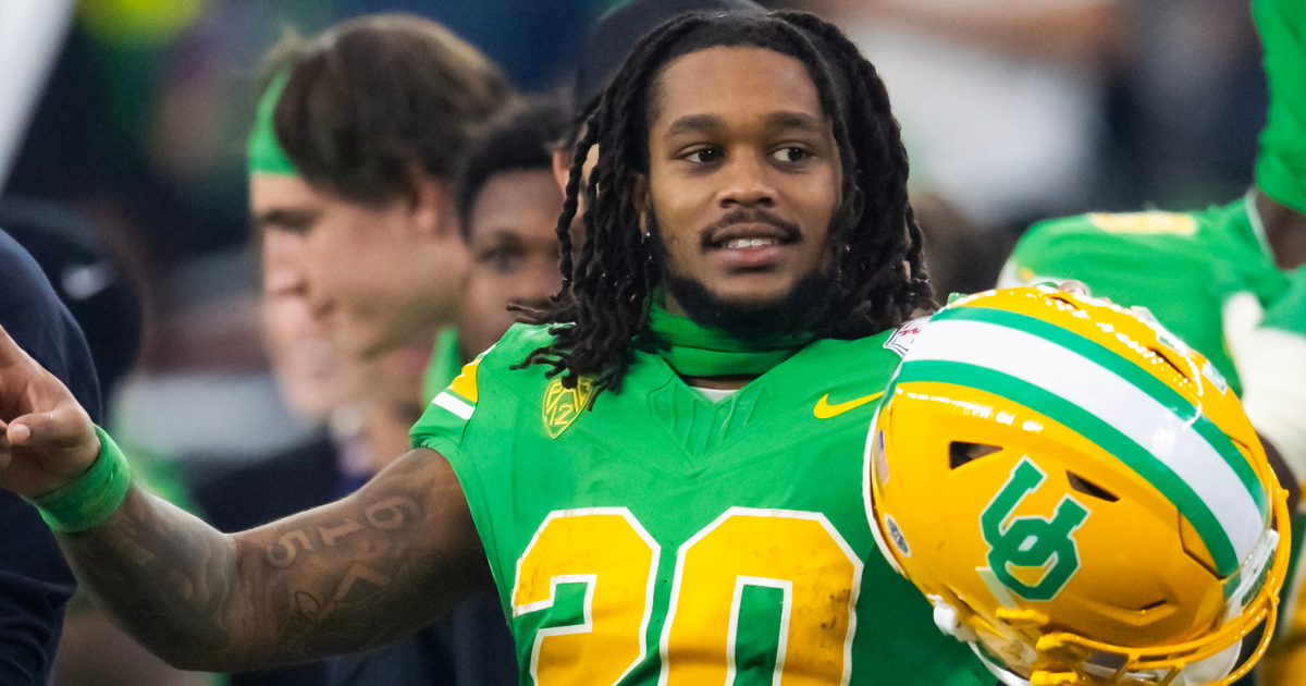 Oregon RB Jordan James on Samples: "He knows what he's talking about" - On3