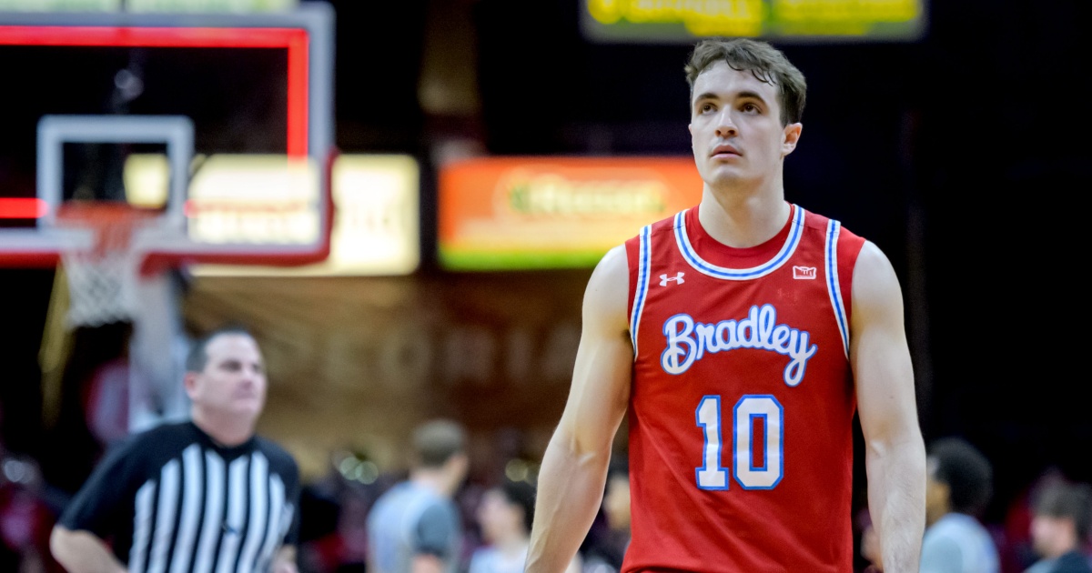 Nebraska holds in-home visit with Bradley transfer Connor Hickman