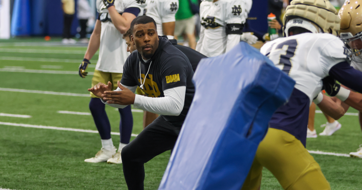 Five things Notre Dame DBs coach Mike Mickens said in spring practice