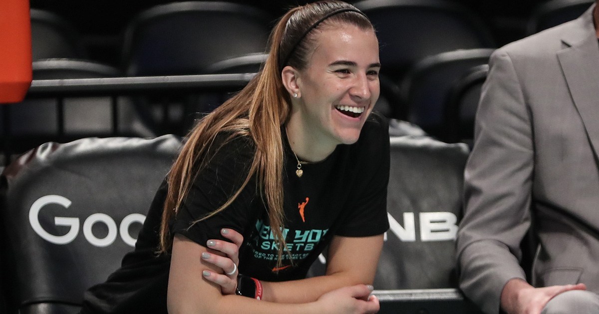 Sabrina Ionescu visits Iowa, gifts Nike shoes ahead of Final Four - On3