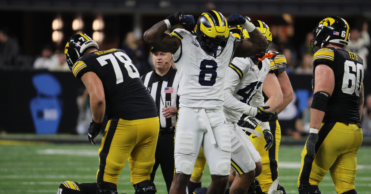 Michigan EDGE Derrick Moore on rotation, defensive tackles