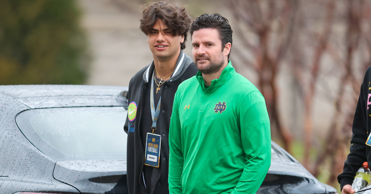 2025 LB Noah Mikhail reveals Notre Dame's message during visit