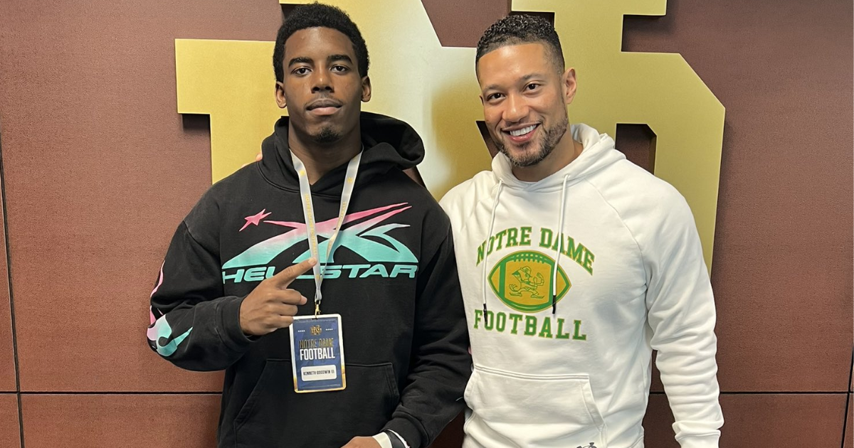 Four-star Kenneth Goodwin recaps Notre Dame visit experience