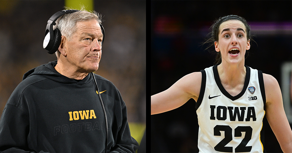 Caitlin Clark scored more points in 2023-2024 season than Iowa football ...
