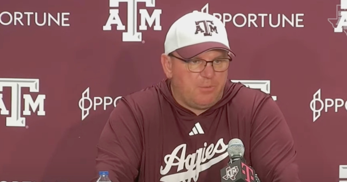 Mike Elko addresses quarterback depth chart, room for change - On3