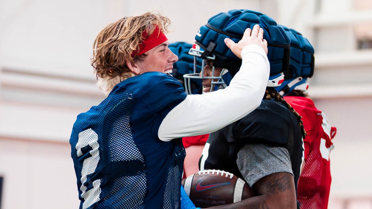 WATCH: Ole Miss gets in final tune-up before ‘Grove Bowl Games’