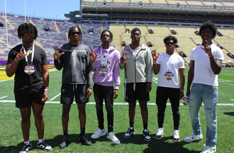 5-stars, more hit the sidelines for LSU Spring Game - On3