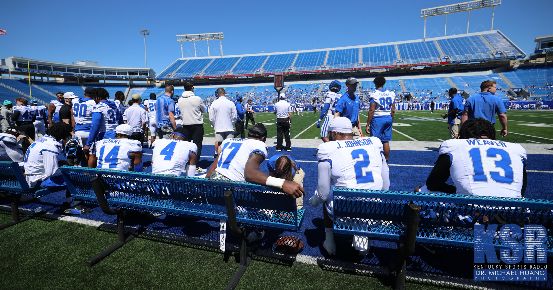 Look Snapshots From The Kentucky Football Spring Game On3