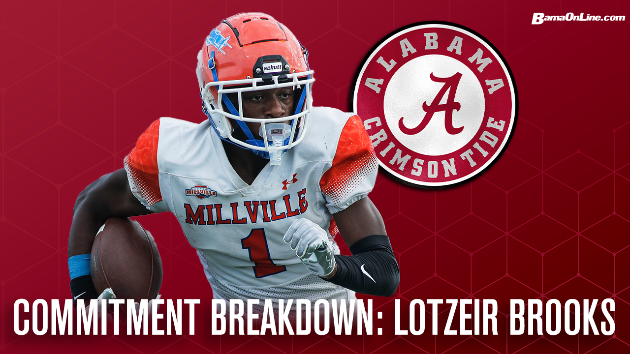 WATCH: Breaking down new Alabama commitment Lotzeir Brooks
