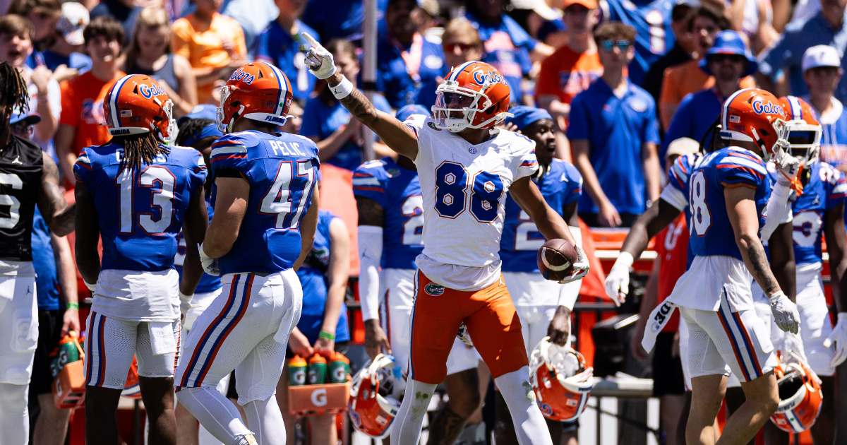 Five key plays from the Florida Gators' 2024 Orange & Blue Game